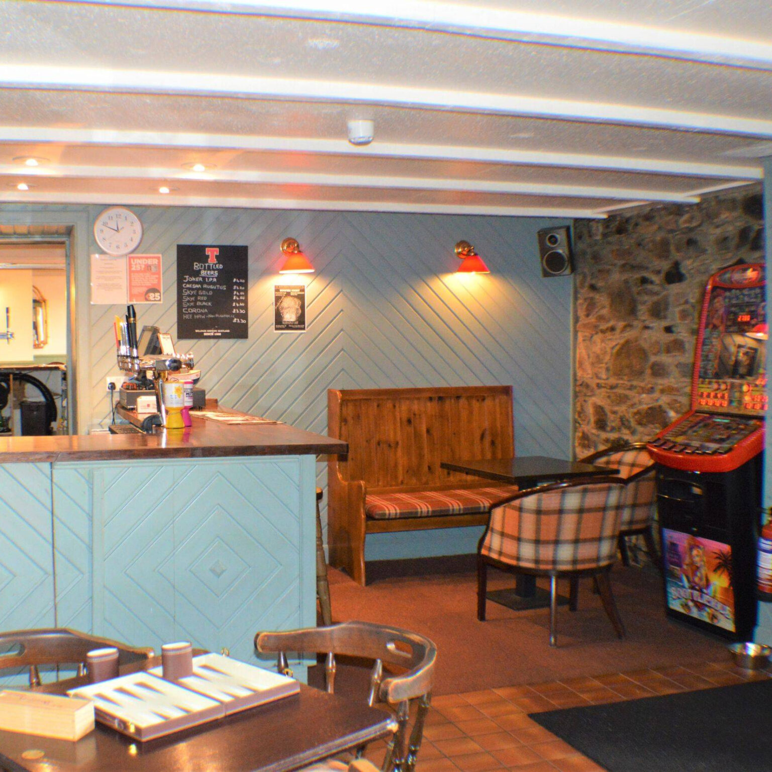 The Bothan Bar – The Inn at Ài rd a' Bhàsair – Isle of Skye